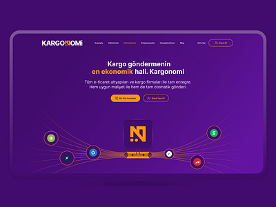 Kargonomi - Fast ecommerce shipping service UI design. by Fazlı Temizel ...