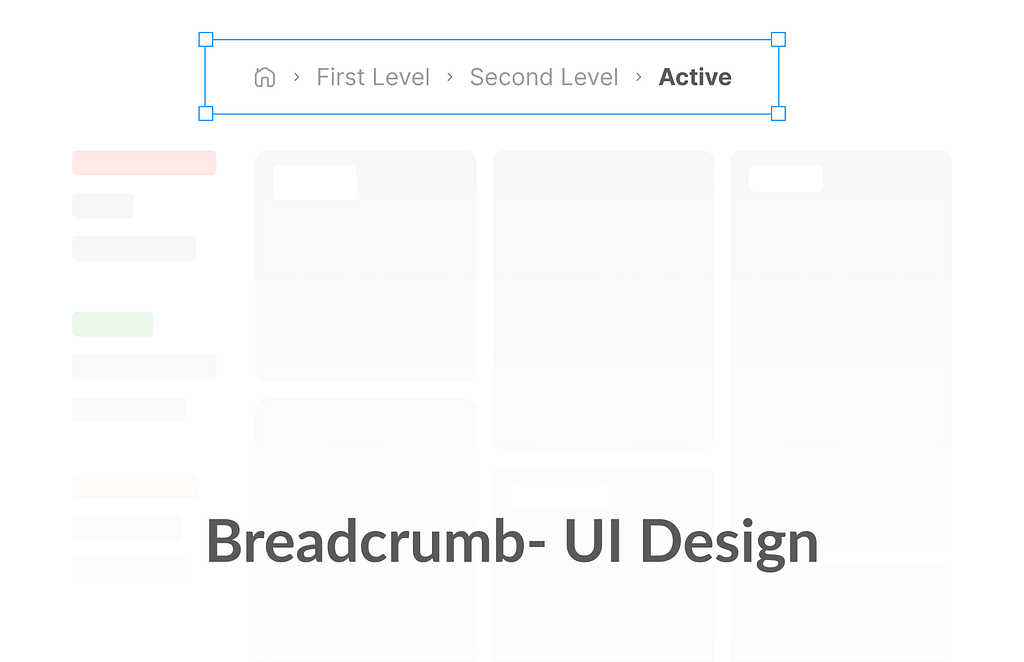 Breadcrumbs UI Design Guide by Gourisha Goel on Dribbble