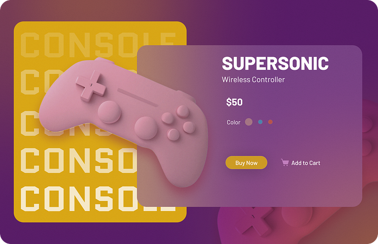 Pro Gaming Console by Pushpanjali Singh on Dribbble