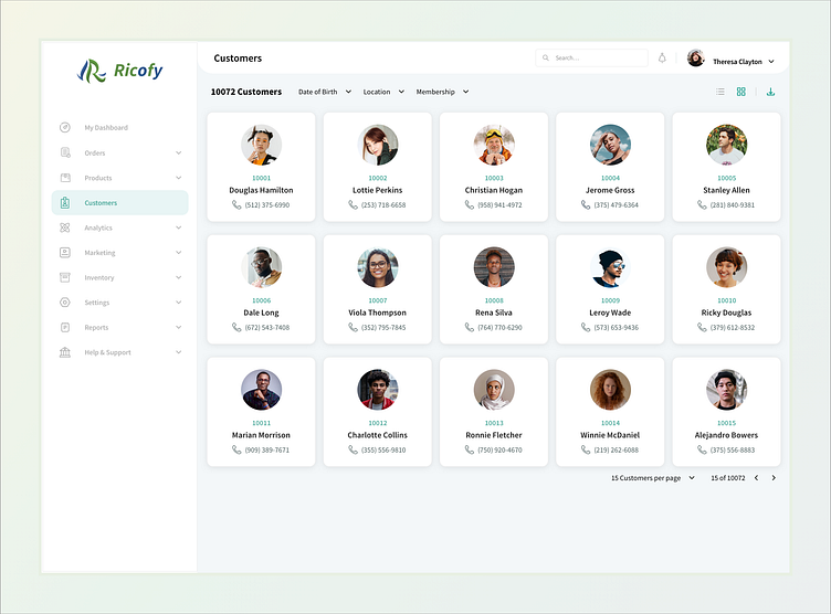 A Comprehensive Dashboard Design by Navinash on Dribbble