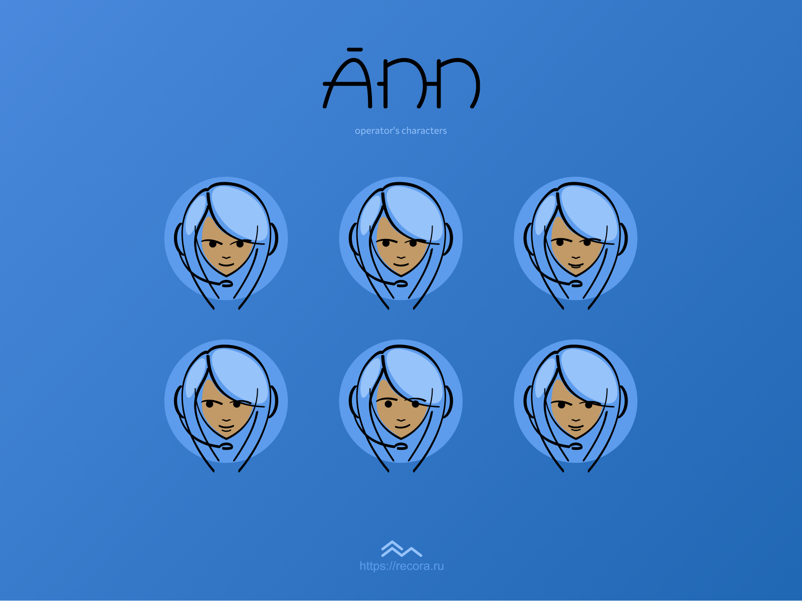 Ann the operator by Aleksey Yankovsky on Dribbble
