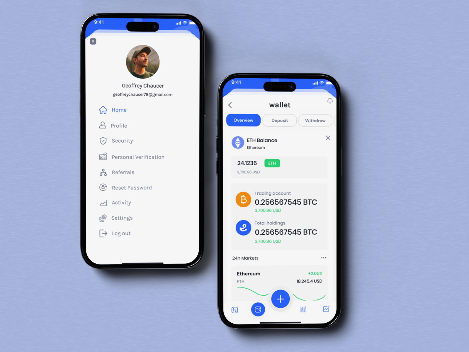 TradexPro - Crypto Exchange Mobile App Ui Design 📱 by Jarviz Lab || UI ...