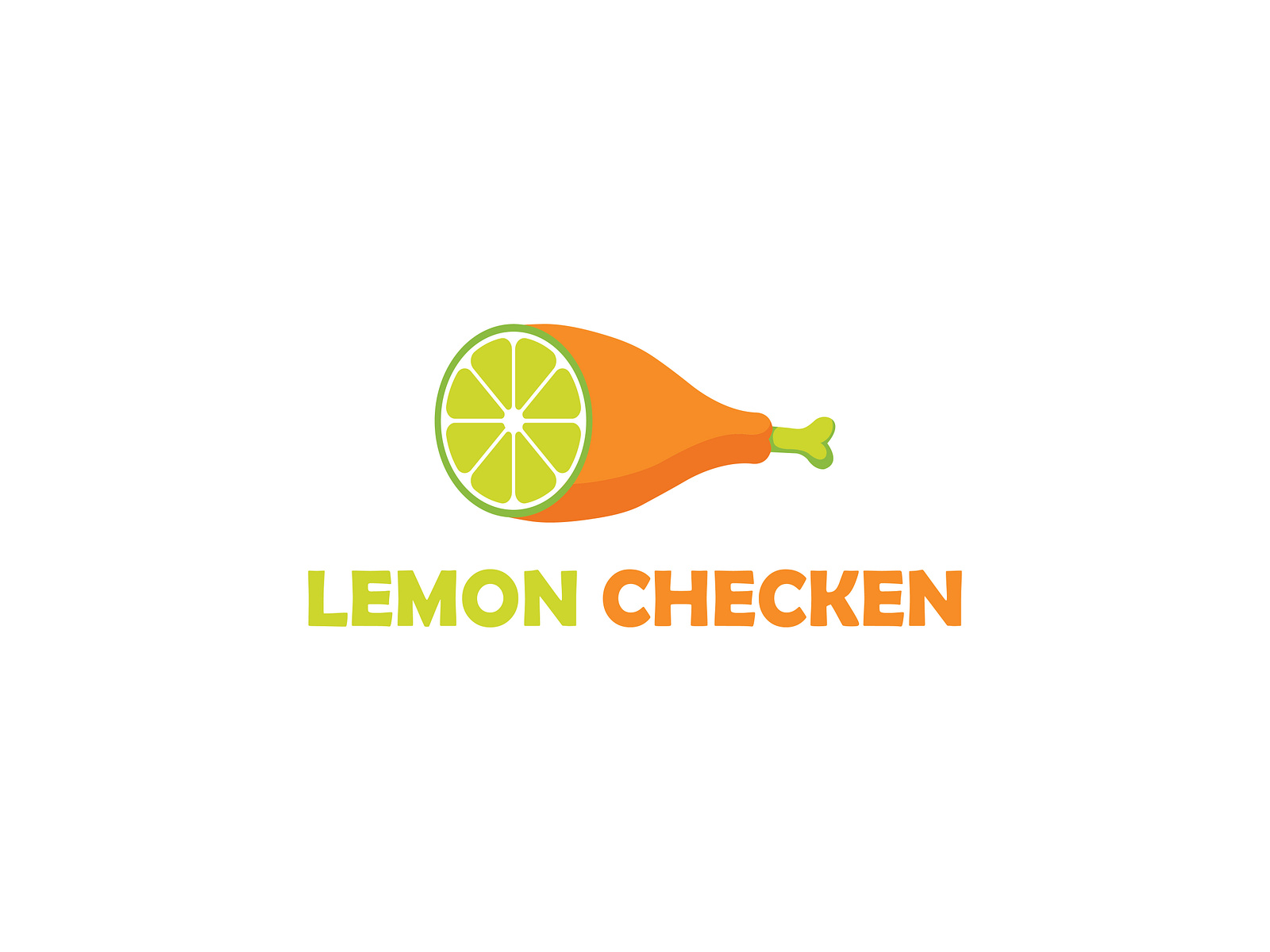Lemon Checken Logo ! by Md. Rahidul Islam on Dribbble