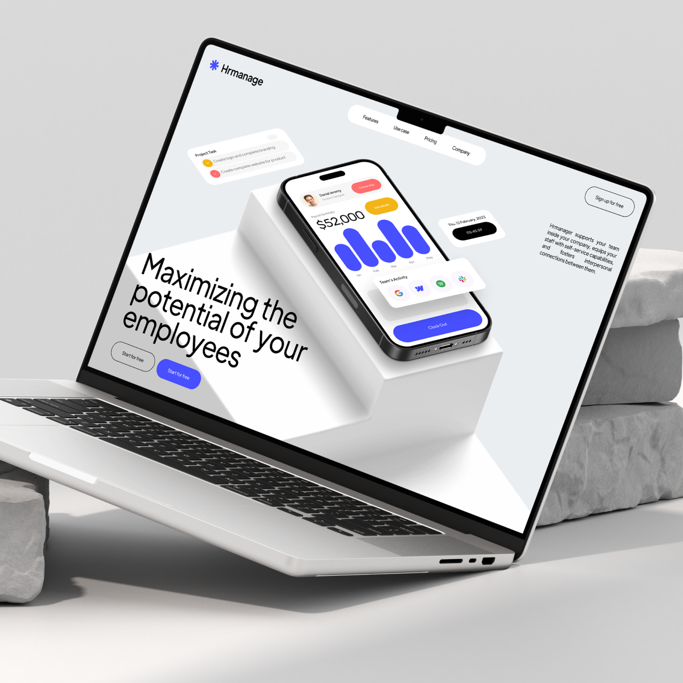 HR Management Software Design by Nexique on Dribbble