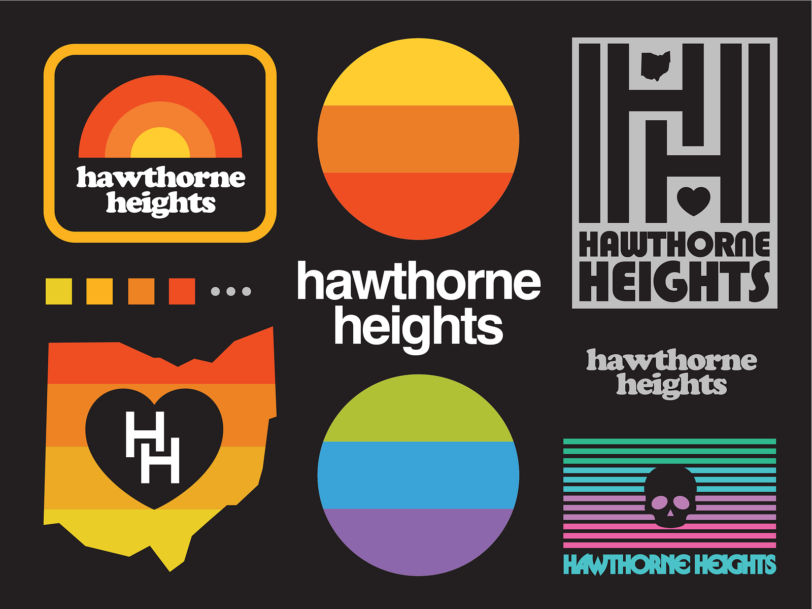 Hawthorne Heights Merch Designs by Danielle Podeszek on Dribbble