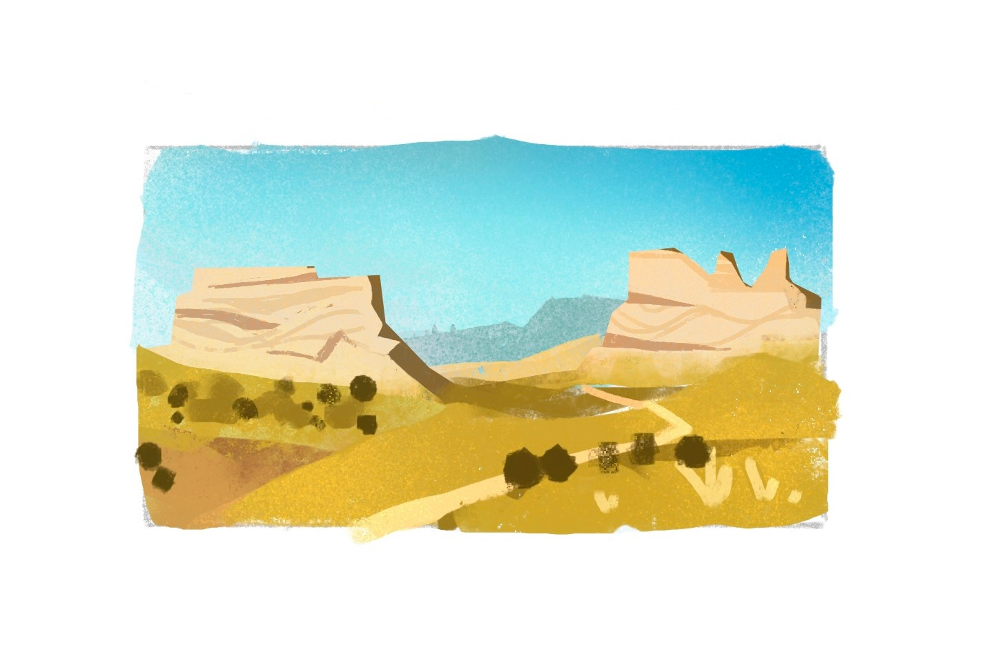 twin stack pass, new hanover by Ben Tobias on Dribbble