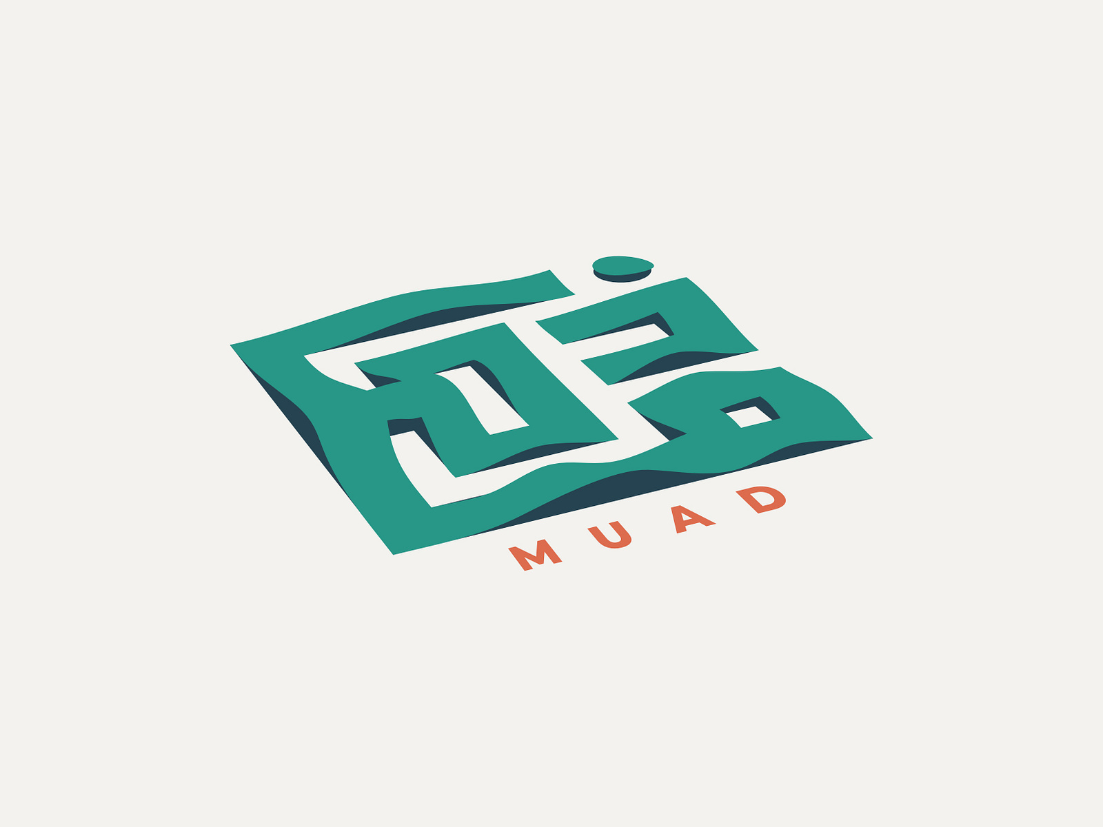 Muad Arabic Logo Calligraphy | شعار عربي لوقو لوجو معاذ by Setyo Budi ...