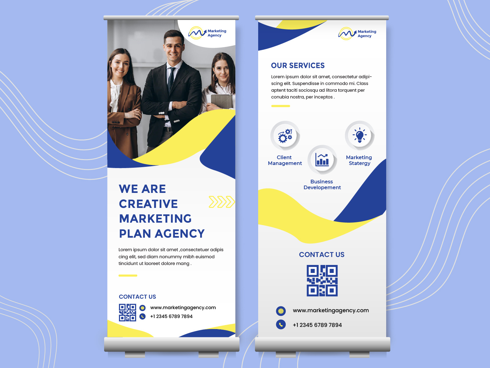 Standee Design by Digifloat on Dribbble