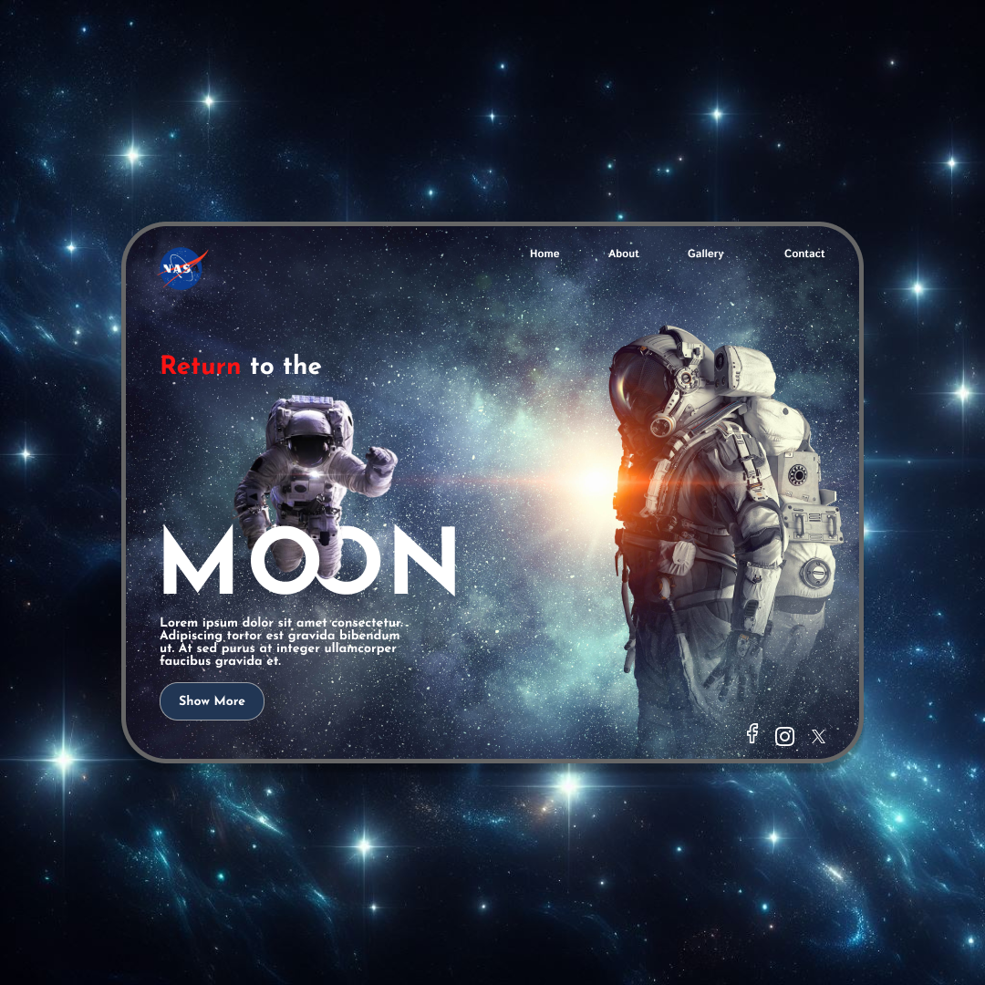 Nasa website by nasim mirzaei on Dribbble