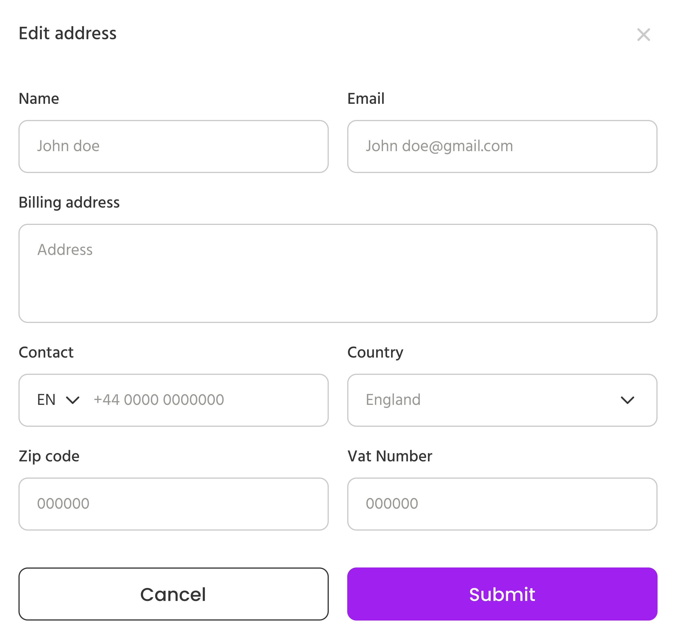 Edit Address UI design by sarvnaz ghazizadeh on Dribbble