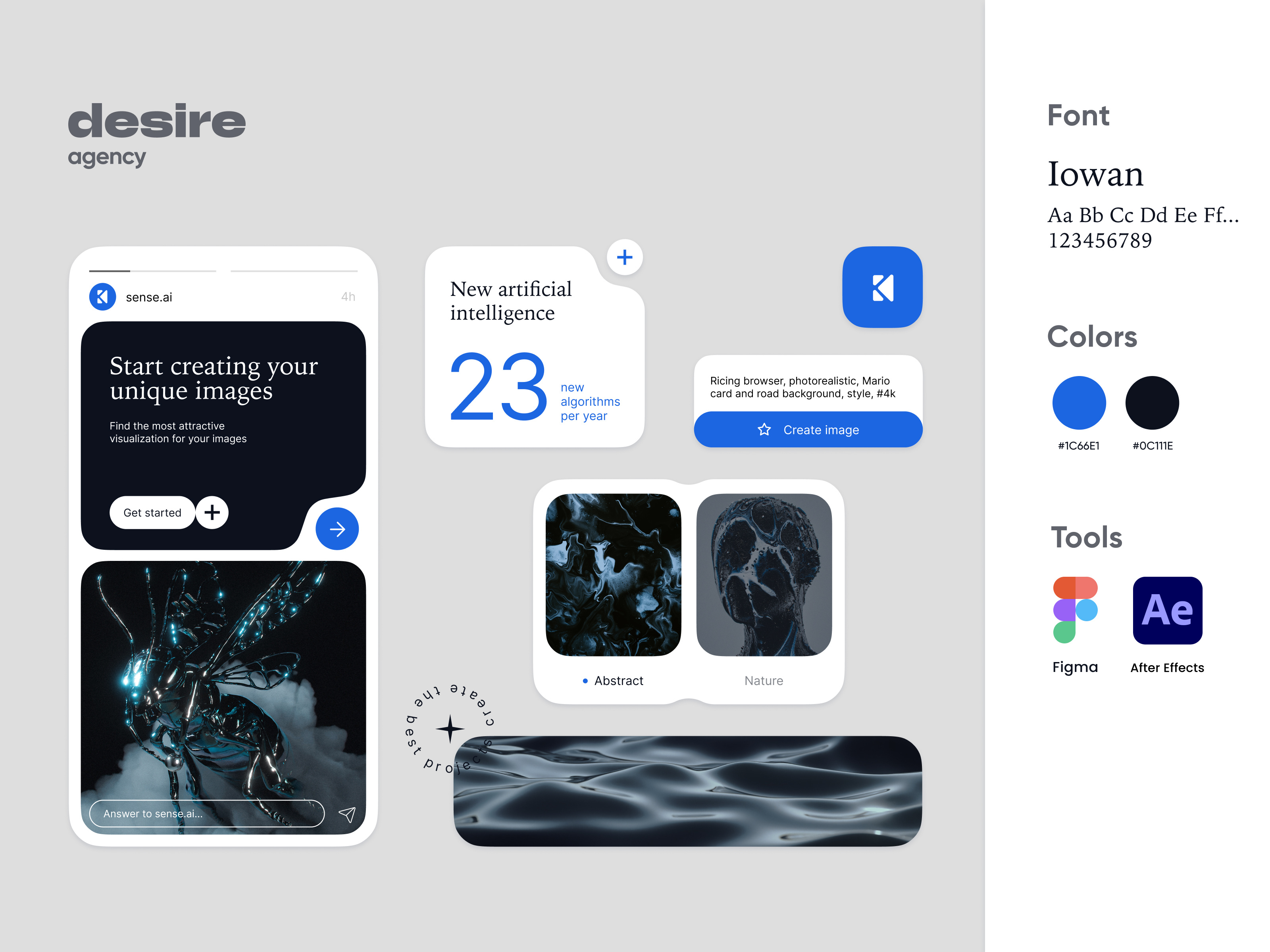 AI Image Generator Service by Desire Creative Agency on Dribbble