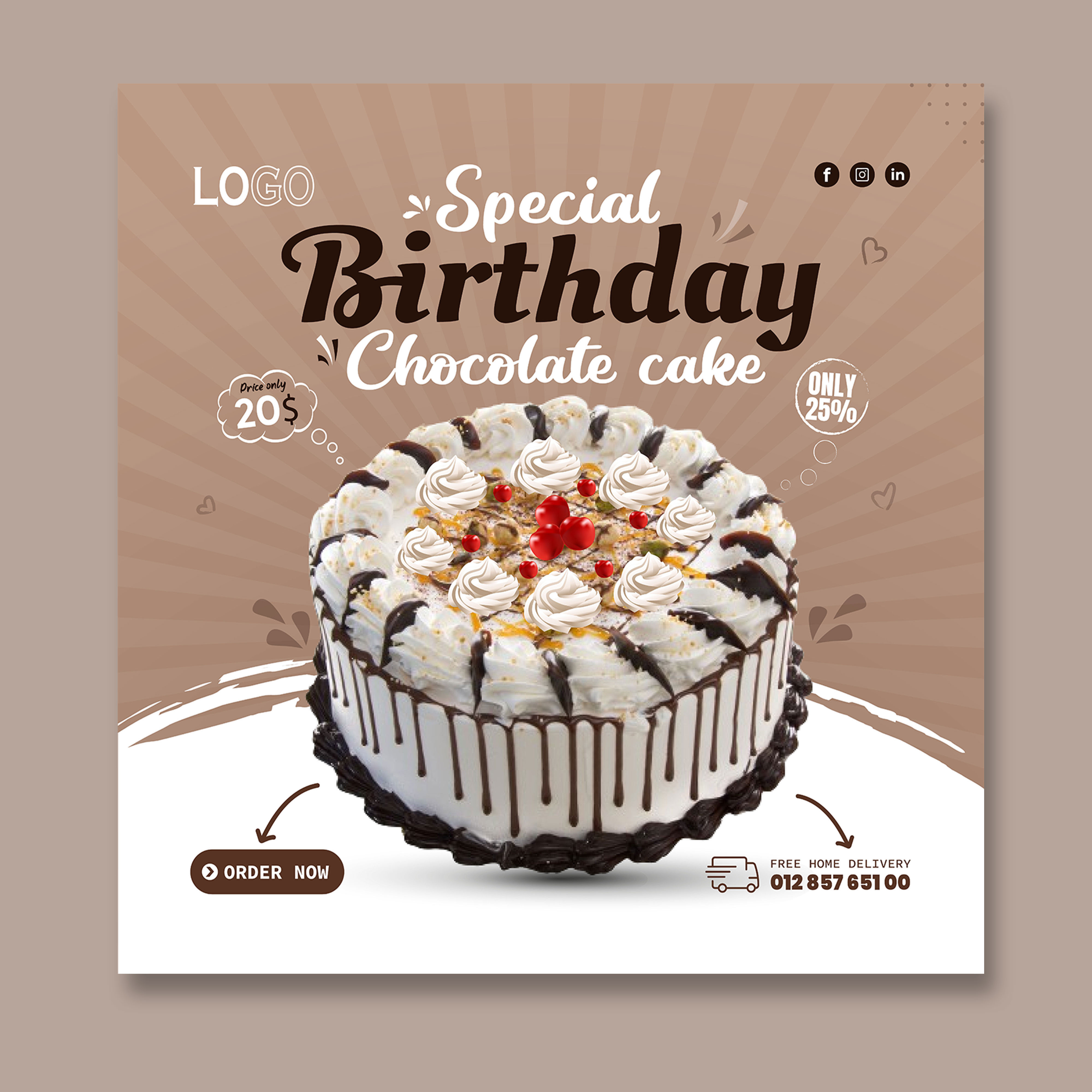 Delusion Food , Special Social Media Post Design by gdfmehedy ...