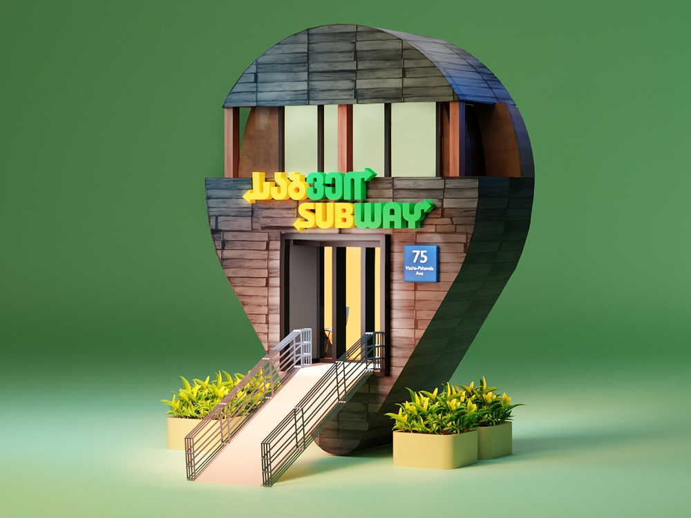 Browse thousands of Subway images for design inspiration | Dribbble