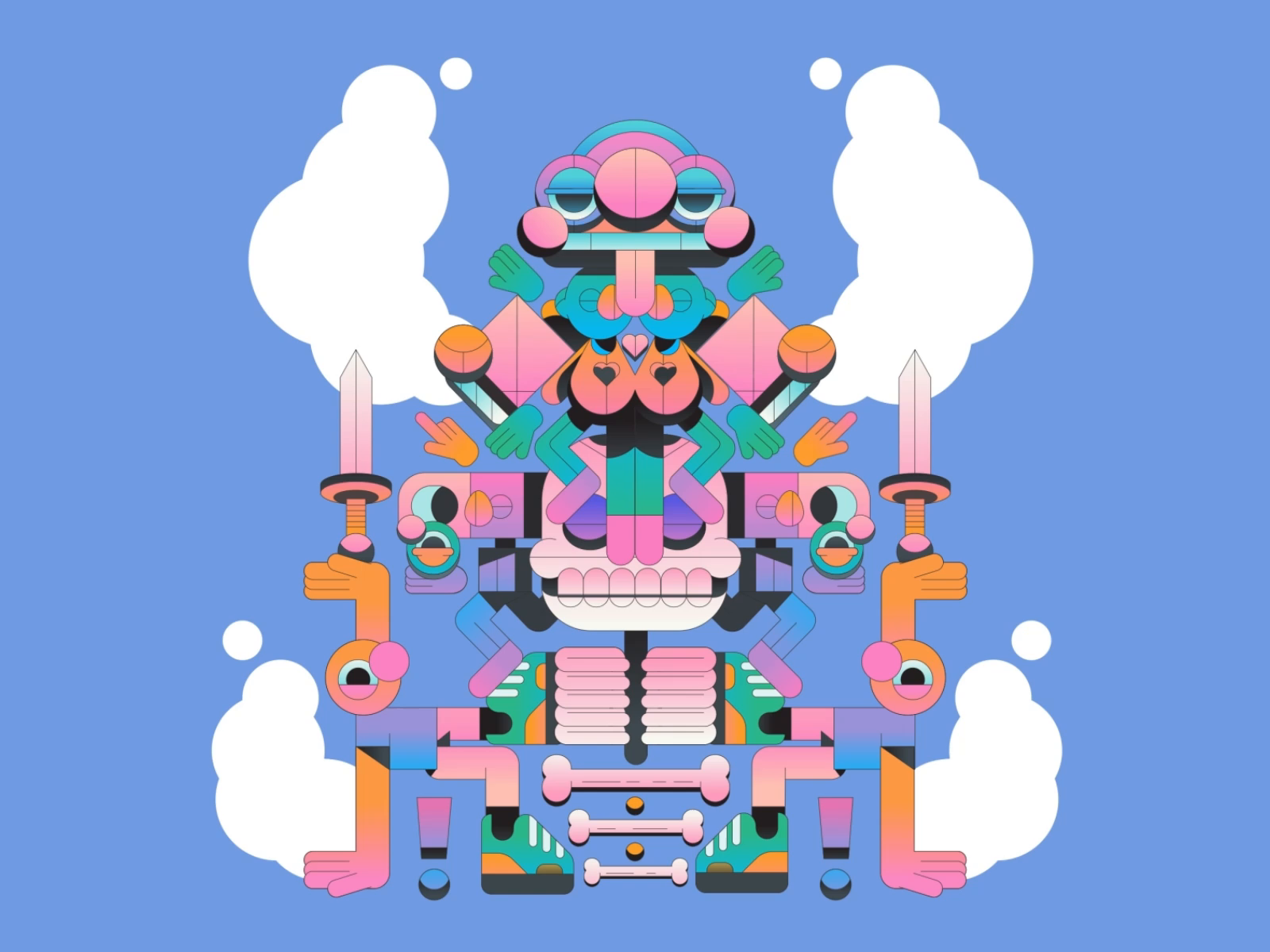 Tear Factory: Vector Animation (DEFACED Studio) by Bradley Conners on ...