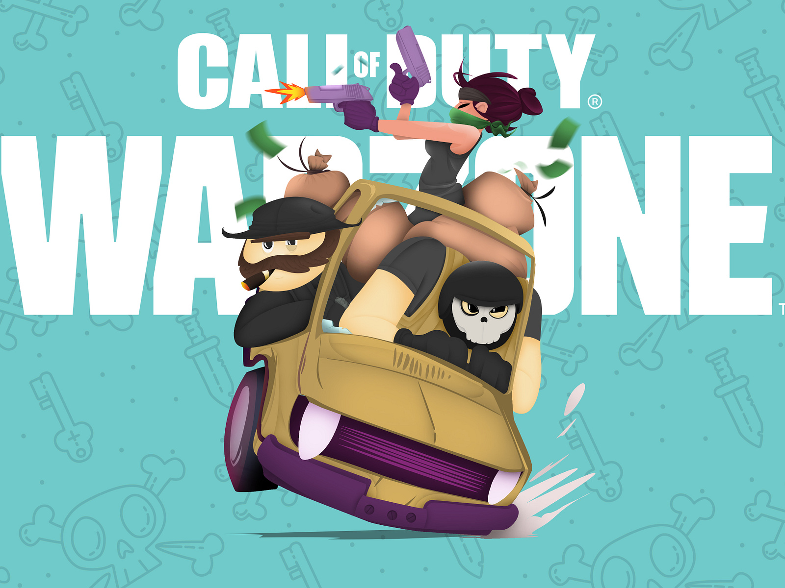 MINI COD WAR ZONE by Amir Jaweedan on Dribbble