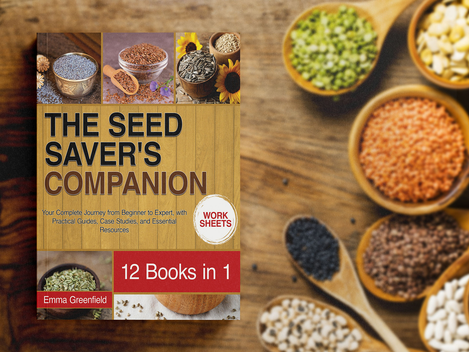 The Seed Saver's Companion by Epic Bookcovers on Dribbble