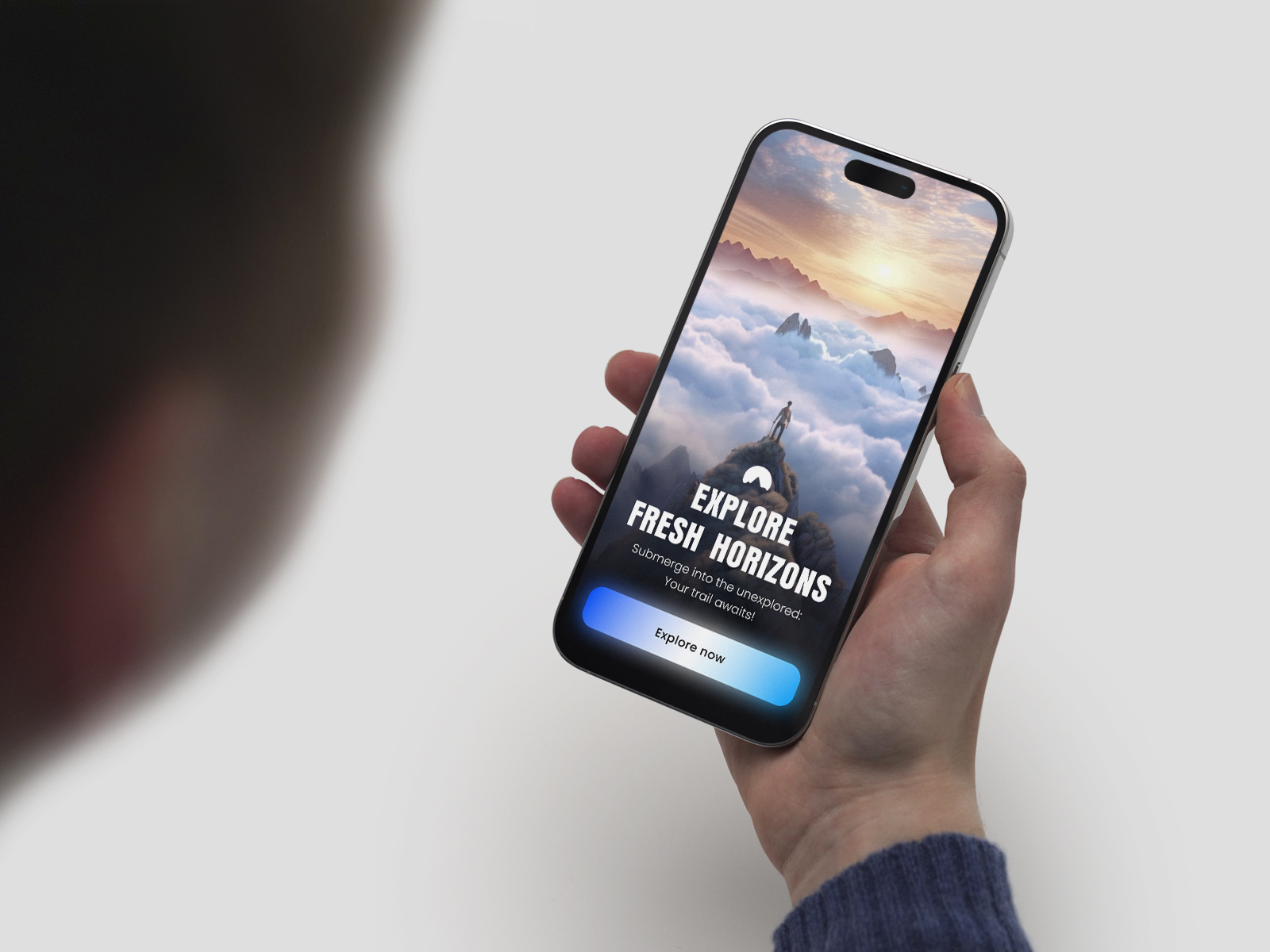 Hiking Mobile App Design designs, themes, templates and downloadable ...