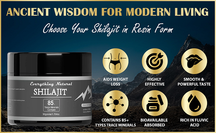 Shilajit Banner Image by Fahad Atif on Dribbble