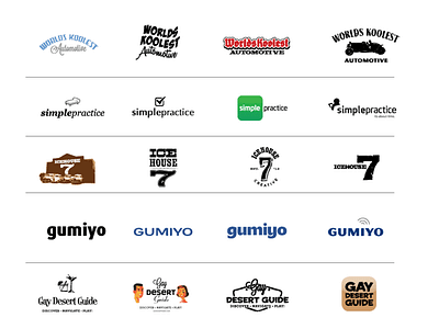Logo Explorations by Chris Bunney | Video Production San Francisco on ...