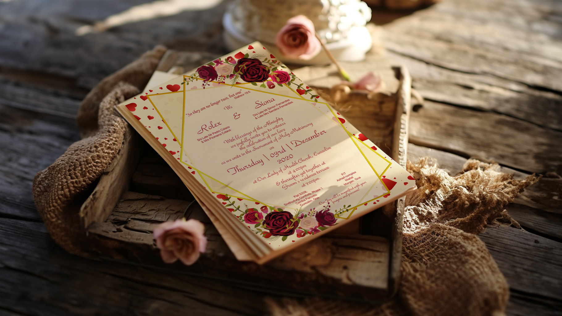 Invitation Card Designs by Amanda De Souza on Dribbble