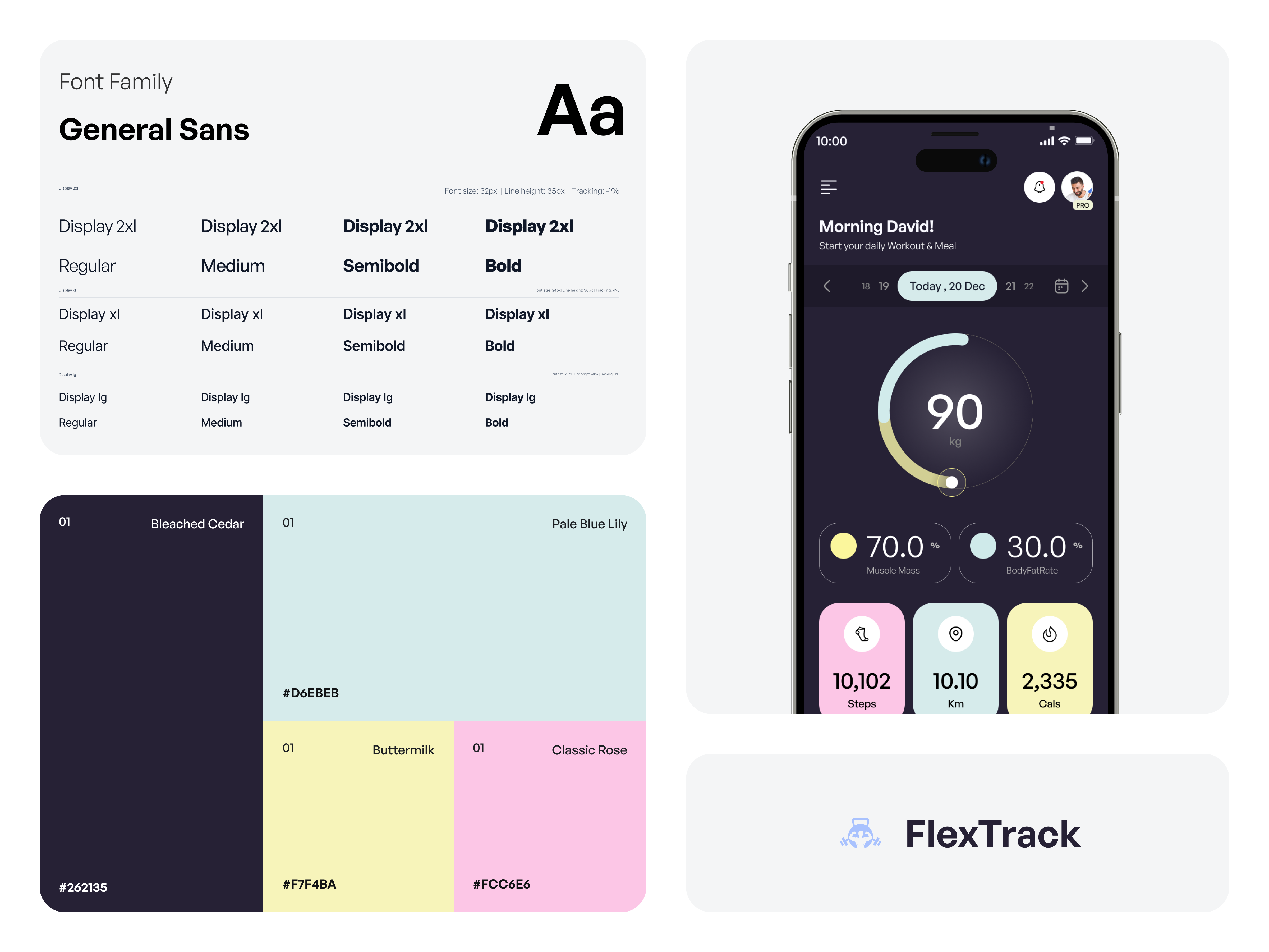 Fitness Tracking App UI Kit by Filllo Design Agency on Dribbble