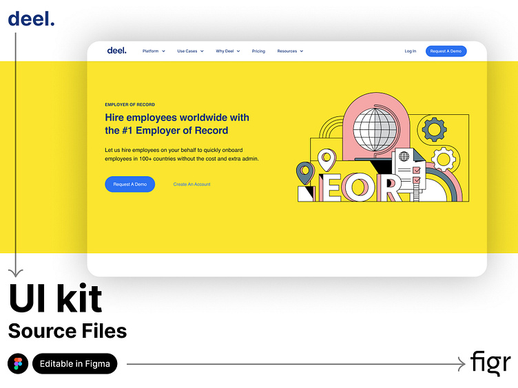 Make Deel UI your own by Figr Design on Dribbble