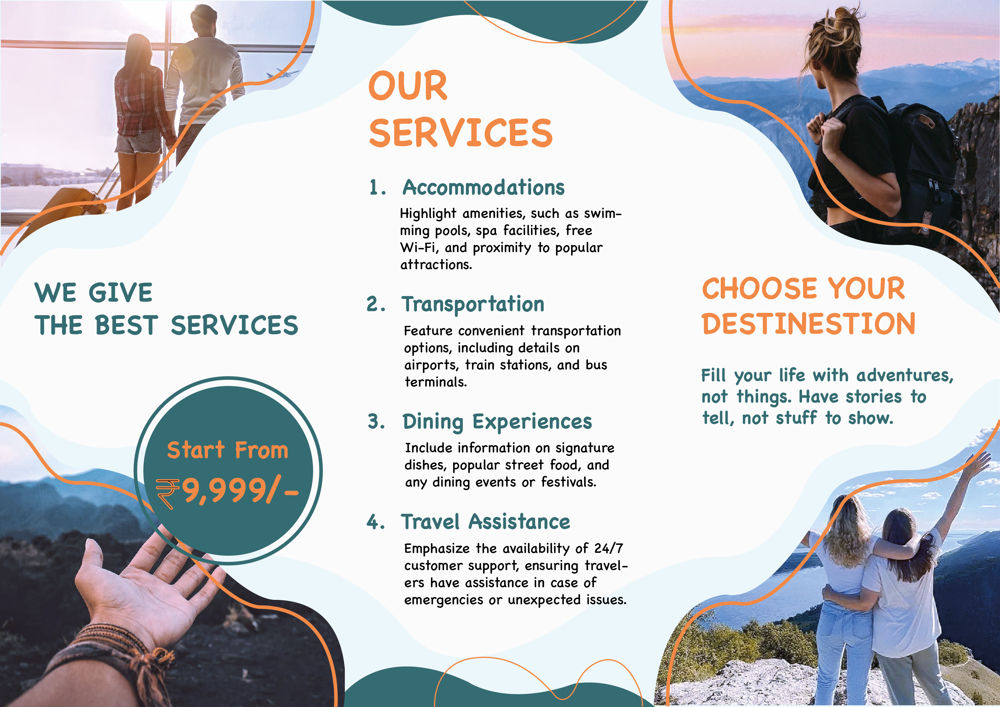 Travel Brochure by Devang Mandviya on Dribbble