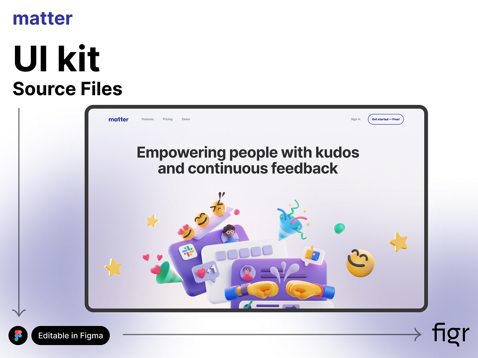 Make Matter UI your own by Figr Design on Dribbble