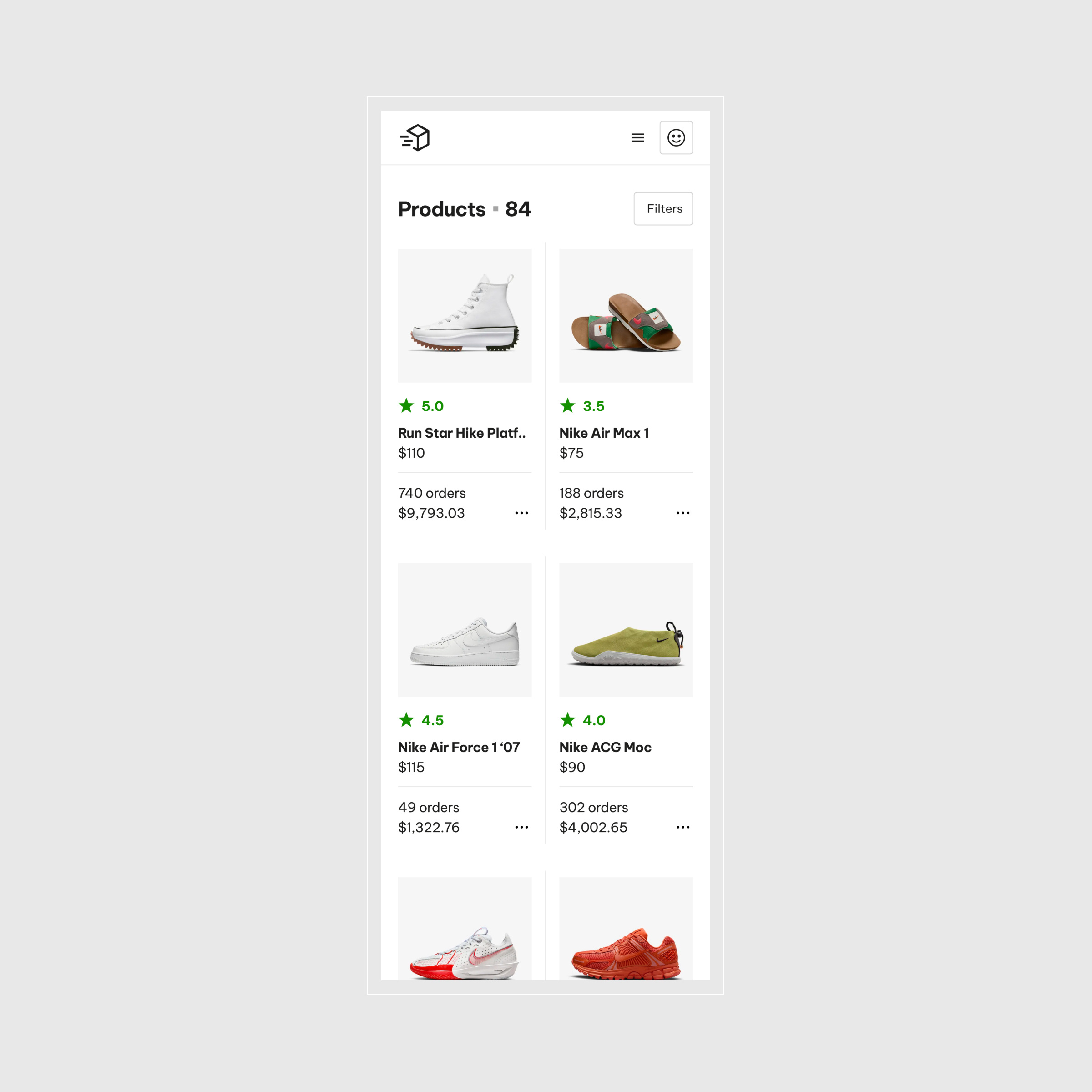 e-Commerce Order Management App – Product screen by Matteo Della Chiesa ...