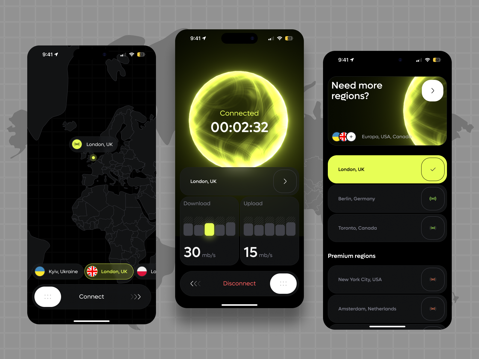 SafeNet VPN App Concept by DESH. Group on Dribbble