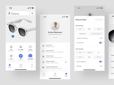 Spectra - Smart Eyeglasses Controller App by Adhitya Putra for Hatypo ...