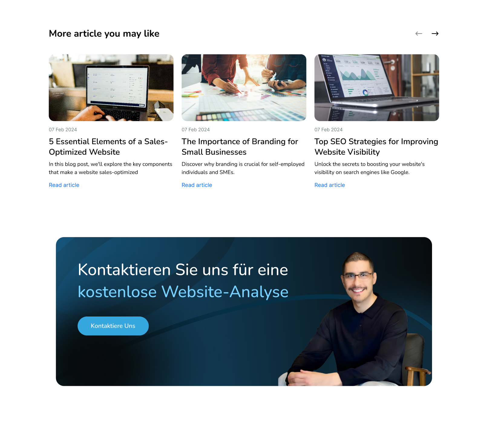 Blog listing Page design | Website design blog page by Nikesh Beidwar ...