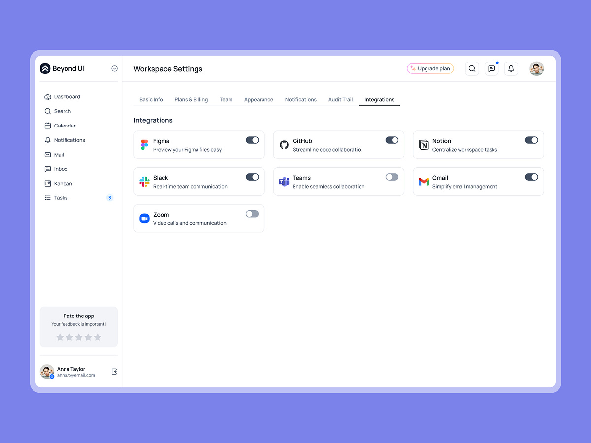 Web App Settings designs, themes, templates and downloadable graphic ...