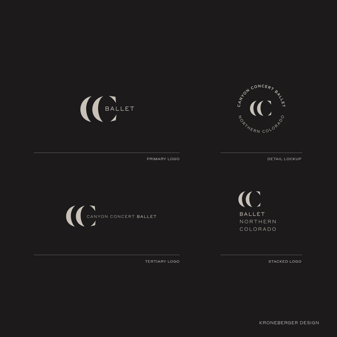 CC Ballet Branding by Kevin Kroneberger on Dribbble