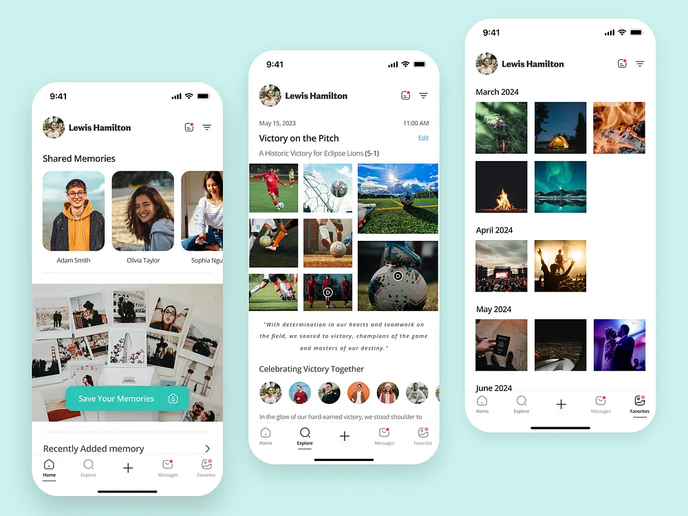 Memory UI Design designs, themes, templates and downloadable graphic ...