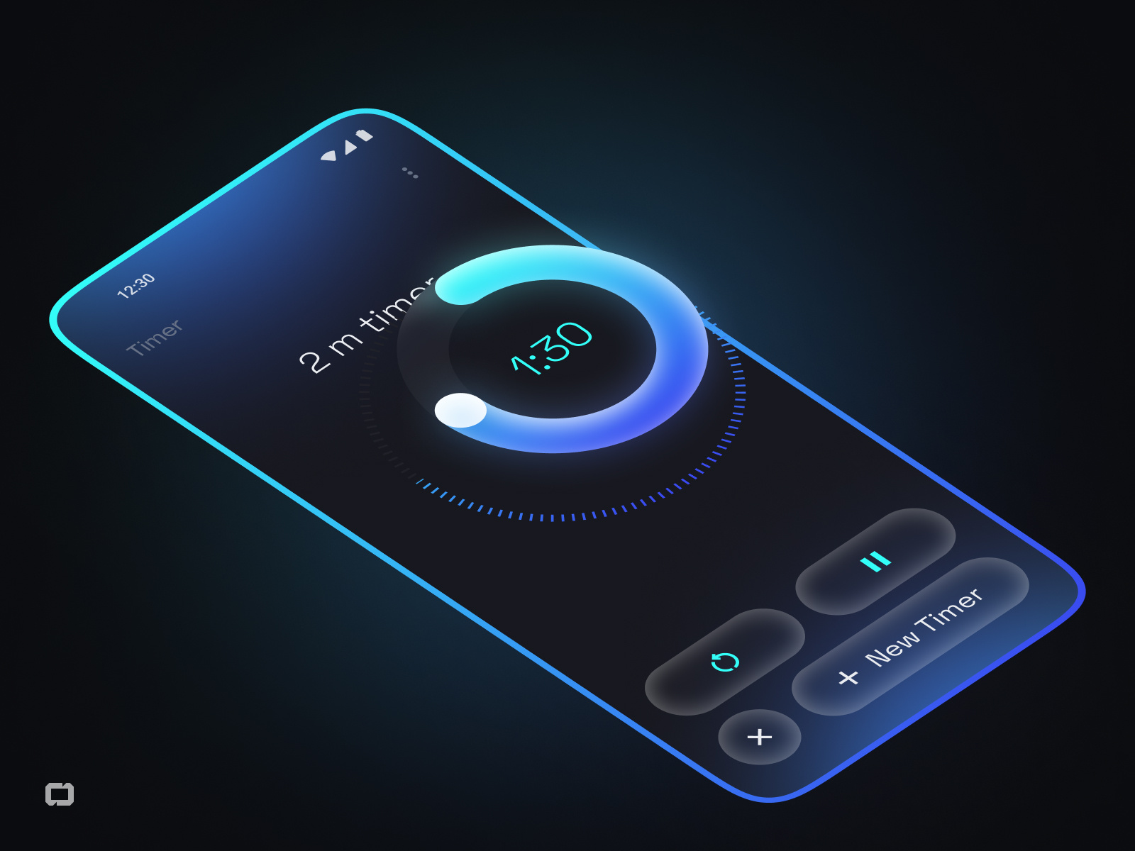Countdown Timer Ui/Ux Design by Cosmiq Designer on Dribbble