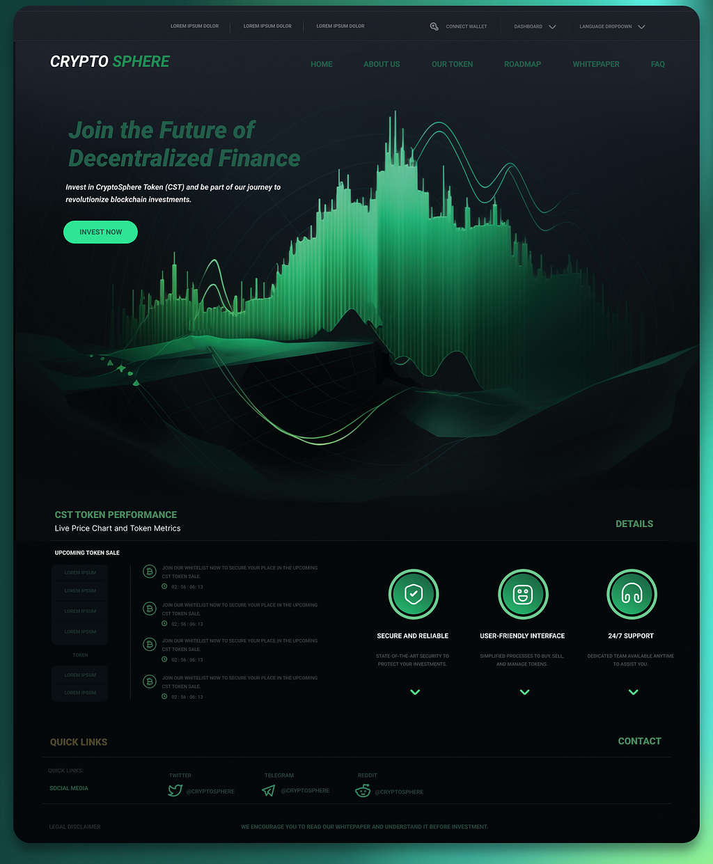 CRYPTO SPHERE by Wolfe Labs on Dribbble