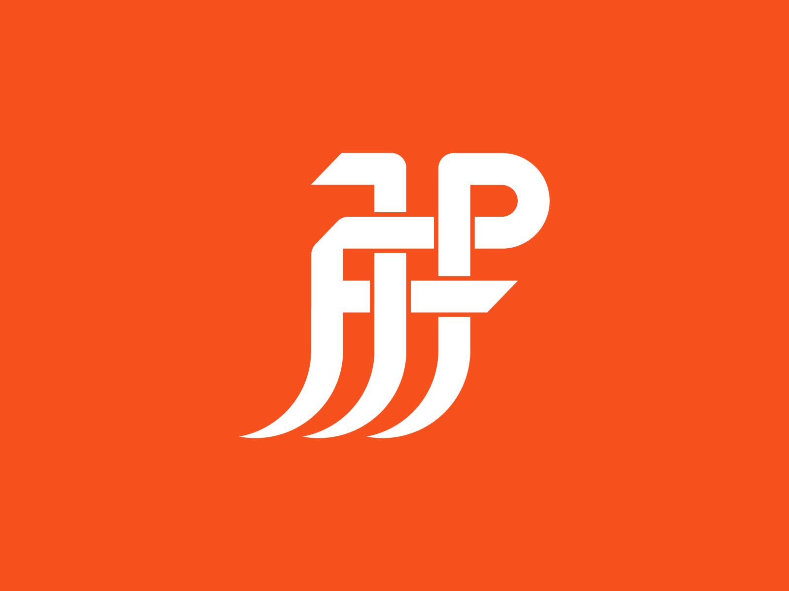 FJP Monogram Logo by Arip Purnomo on Dribbble
