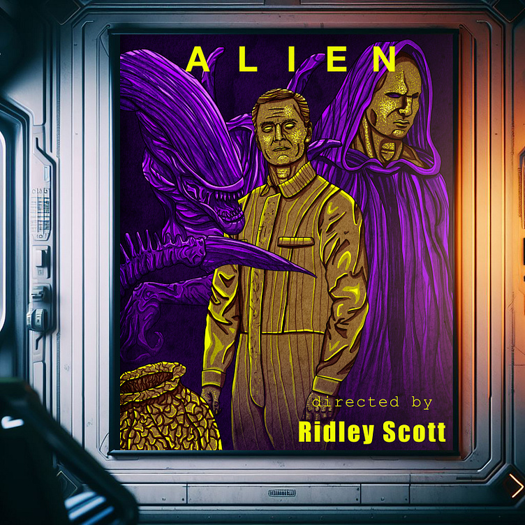 ALIEN - Poster Design by Dureid Faitarone Leão on Dribbble