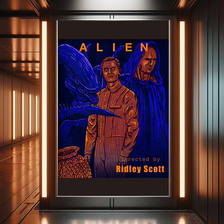 ALIEN - Poster Design by Dureid Faitarone Leão on Dribbble