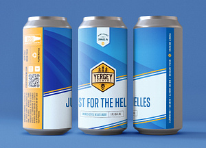 Craft Beer Can Label Design by Jon Billett on Dribbble