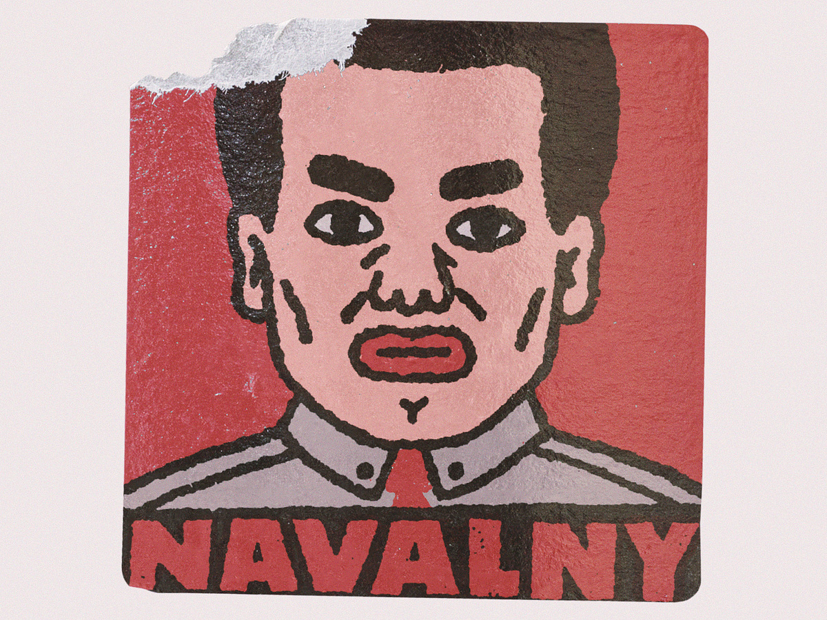 Navalny Sticker by Zhenya Artemjev on Dribbble