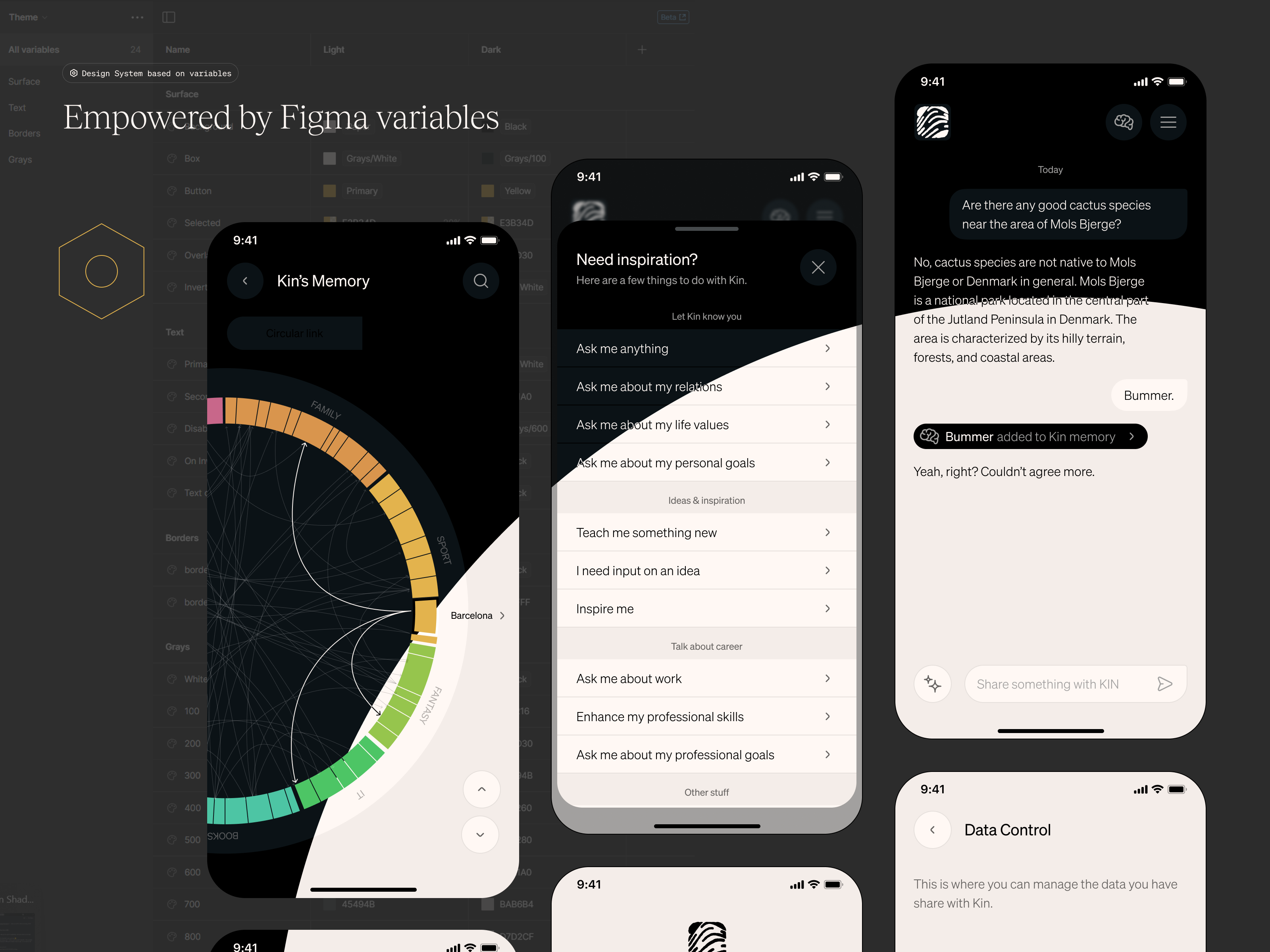 Kin App & Design System by Marek Martuszewski on Dribbble