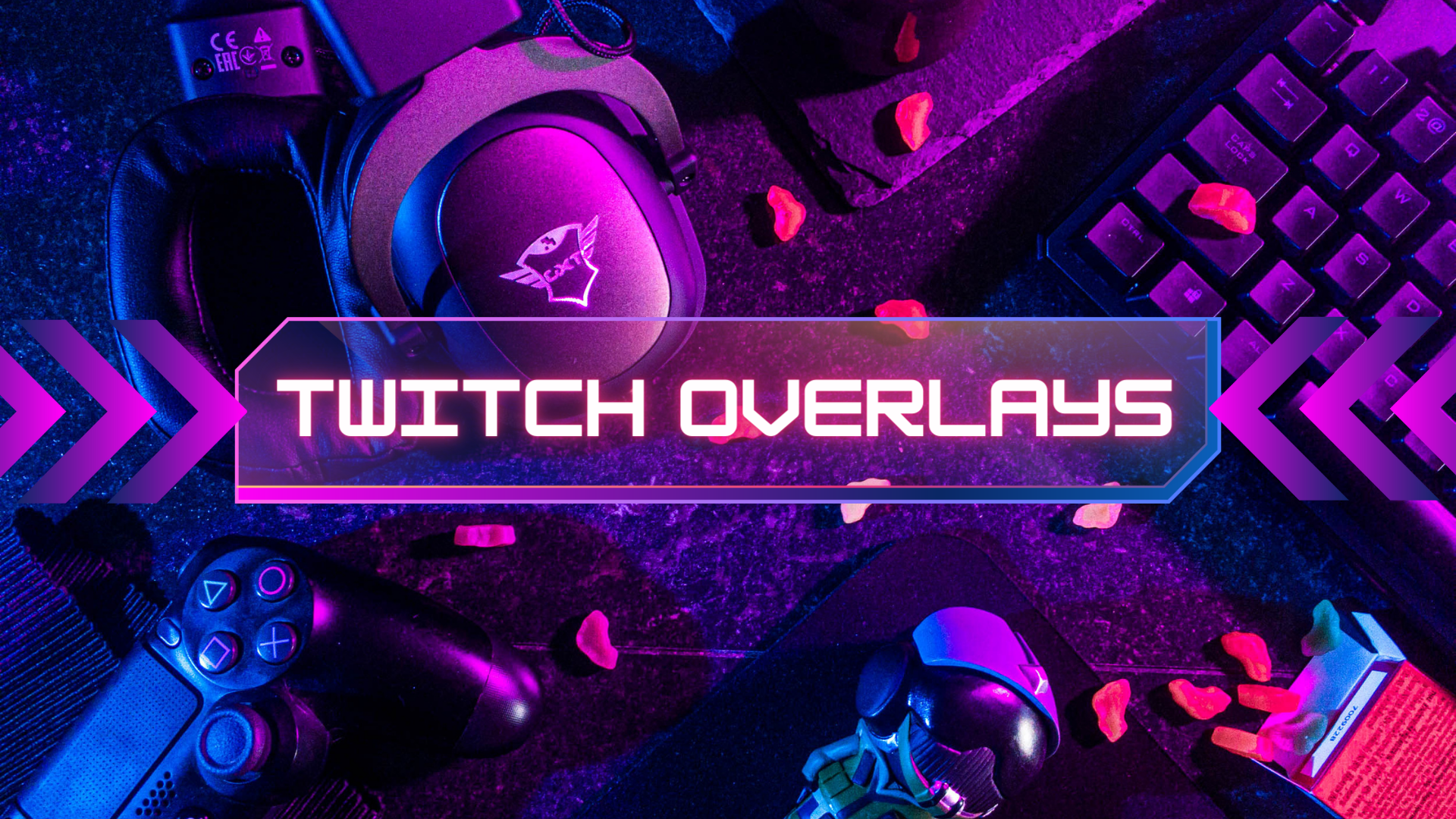 Twitch Gaming Overlay designs, themes, templates and downloadable ...