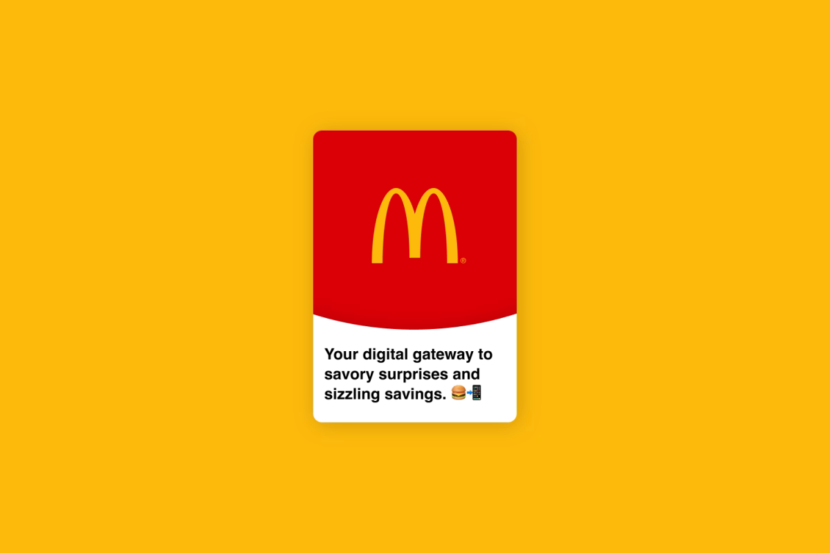 McDo Actions | UI by Jaimy Vanaken on Dribbble