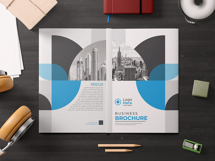 Professional Book Cover Brochure Design Template by Noman on Dribbble