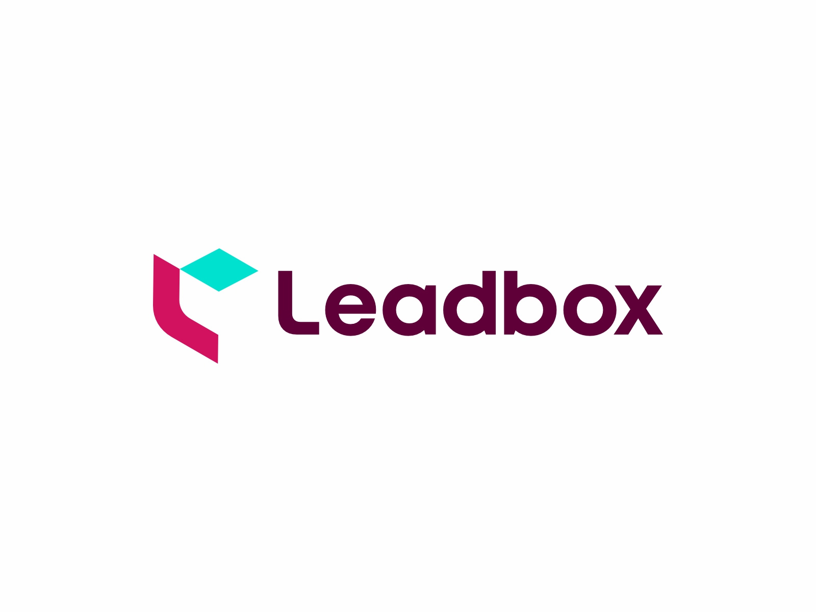 Leadbox, marketing & sales, L + box, negative space logo design by Alex ...