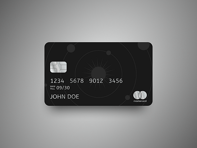Credit Card - UI Design by Gean Ribeiro on Dribbble