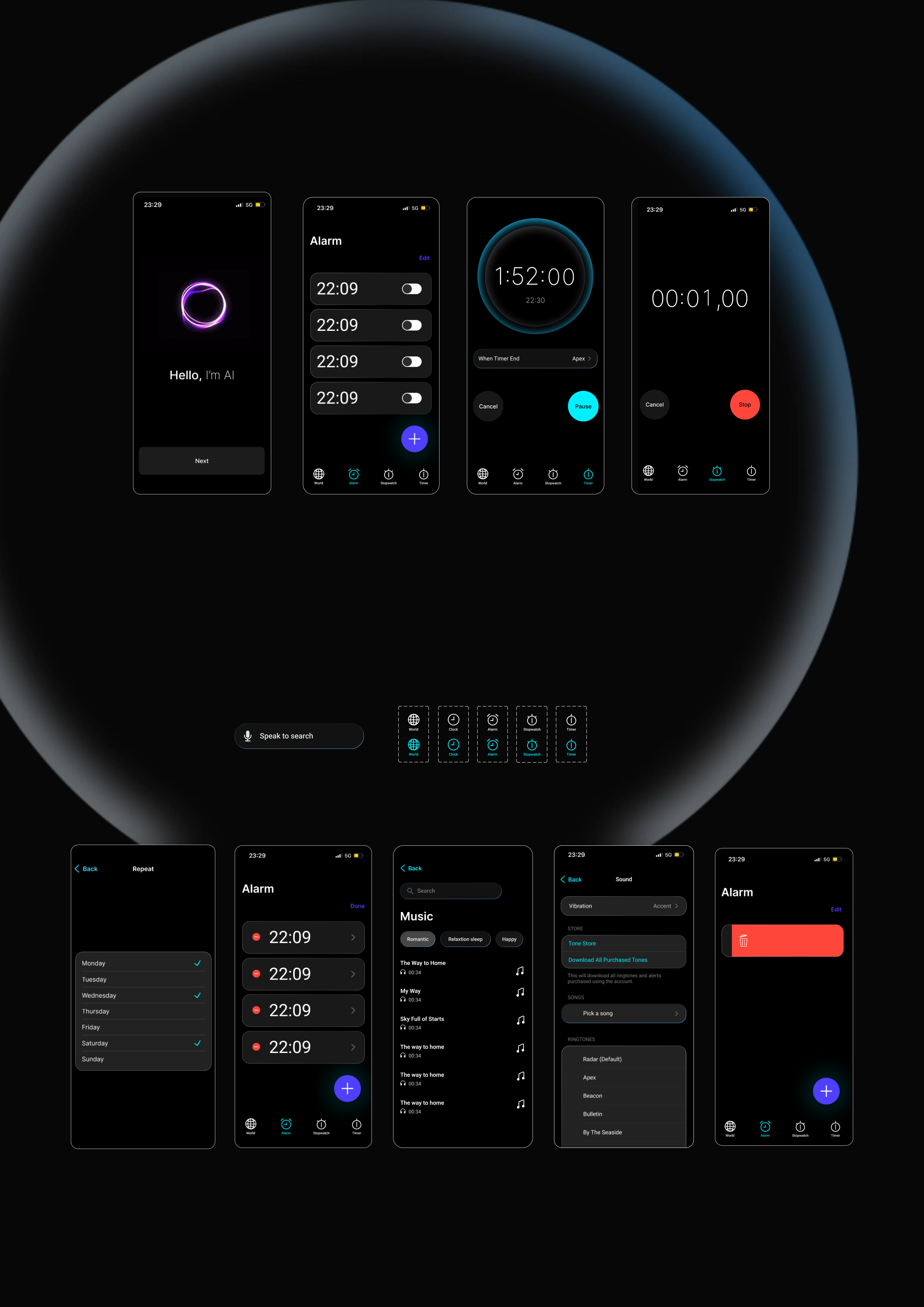 Alarm Innovative (Figma Prototype) by txlead on Dribbble