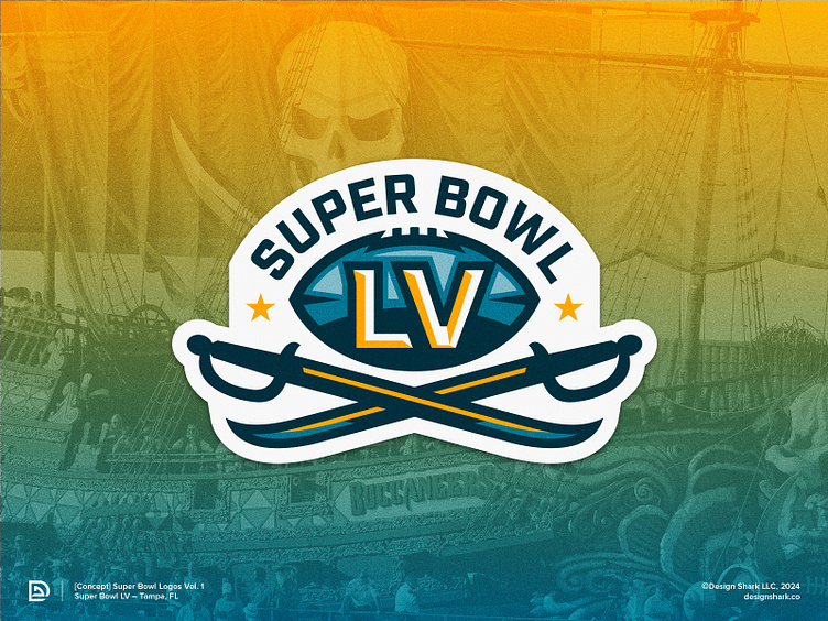 [Concept] Super Bowl Logos Vol.1 by Dan Blessing | Design Shark® on Dribbble